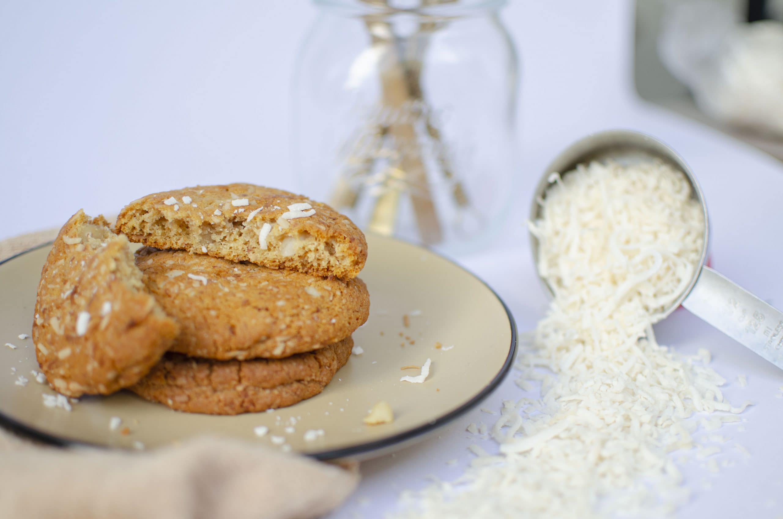 Coco Macadamia | Galleta de Coco | HUIPI Antojos Saludables